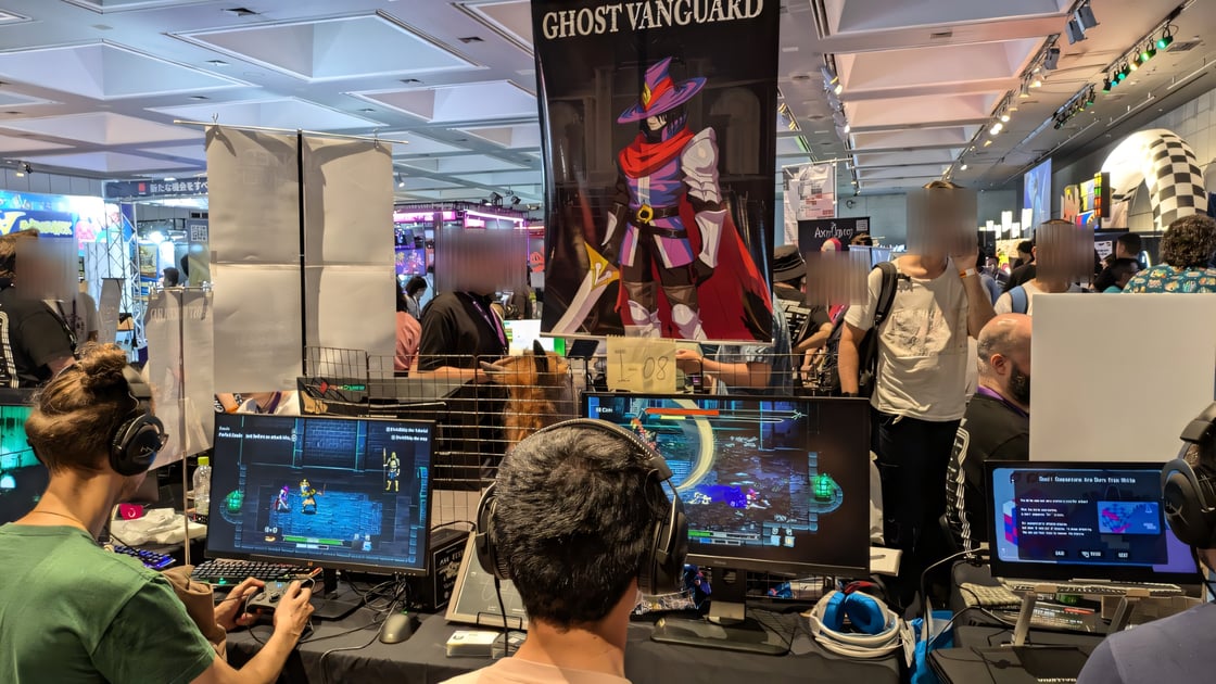 スタイリッシュアクションを駆使して迷宮を探索する2Dアクションゲーム『Ghost Vanguard』ブースレポート【BitSummit Drift】